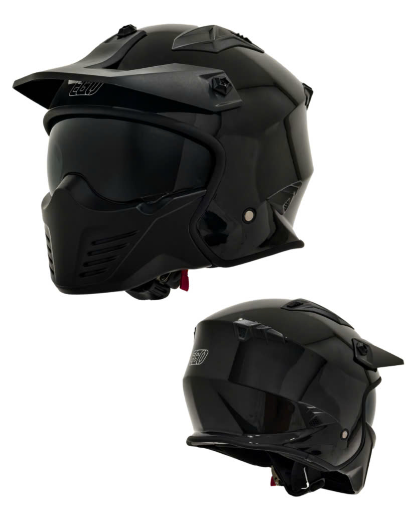 Ego E-51 Multifunctional Helmet Retractable Jaw - Biker | Shopee Malaysia