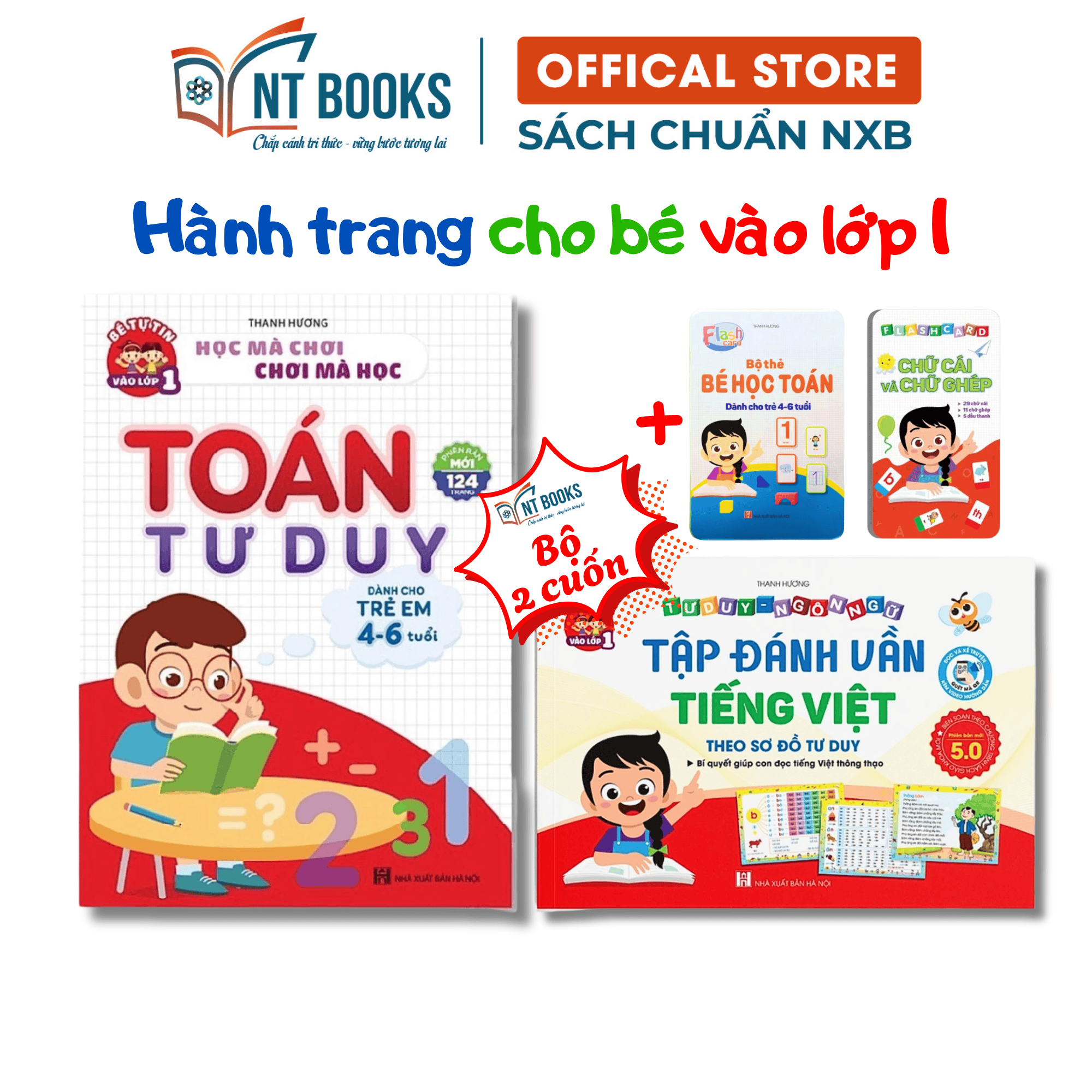 Vietnamese Spelling Book 5.0 and Math Thinking for Children to ...