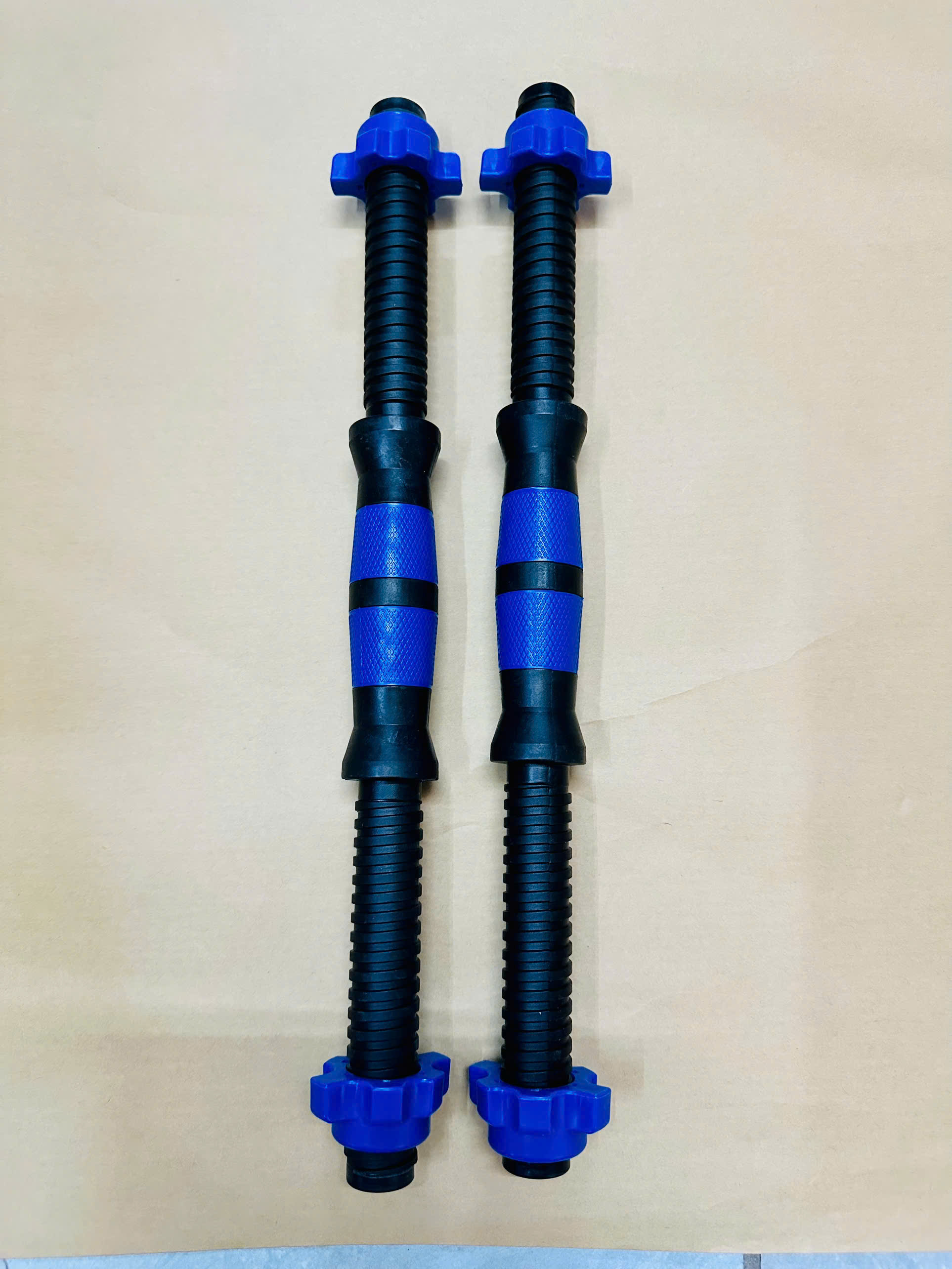 Imported dumbbells, solid plastic barbell with 40cm long handle (price ...