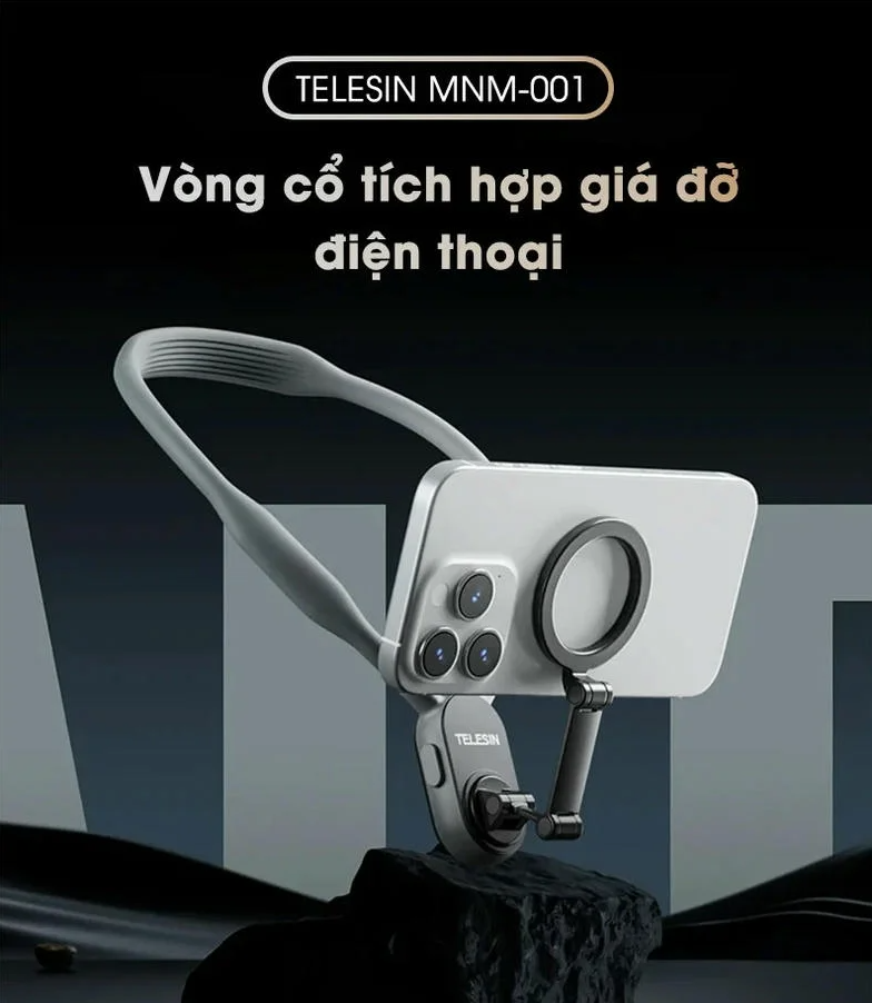 Telesin MNM-001 - Phone collar, Integrated Magsafe, Supports vlogging ...