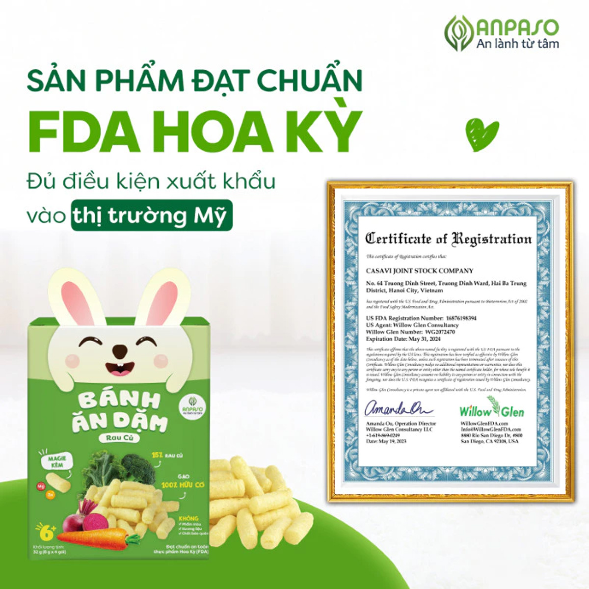 [ ANPASO ] Short Snacks for Babies from 6 Months Old Ingredients for ...