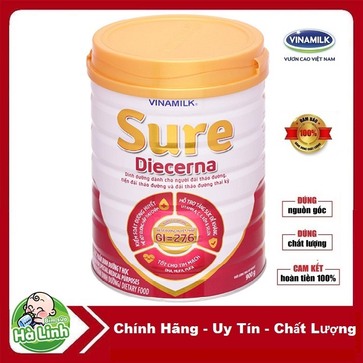 Sure Diecerna Vinamilk Milk 900g For Diabetics [Date 2026] | Shopee ...