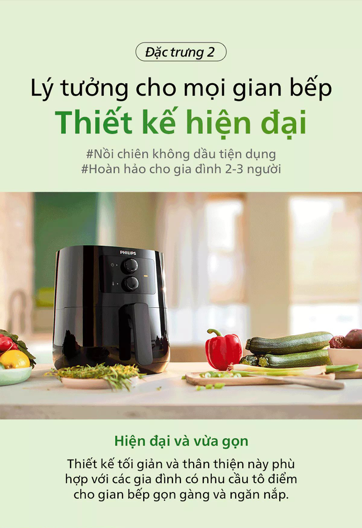 Philips 4.1 liter oil-free fryer HD9200/90 - Capacity 1400W - RapidAir ...
