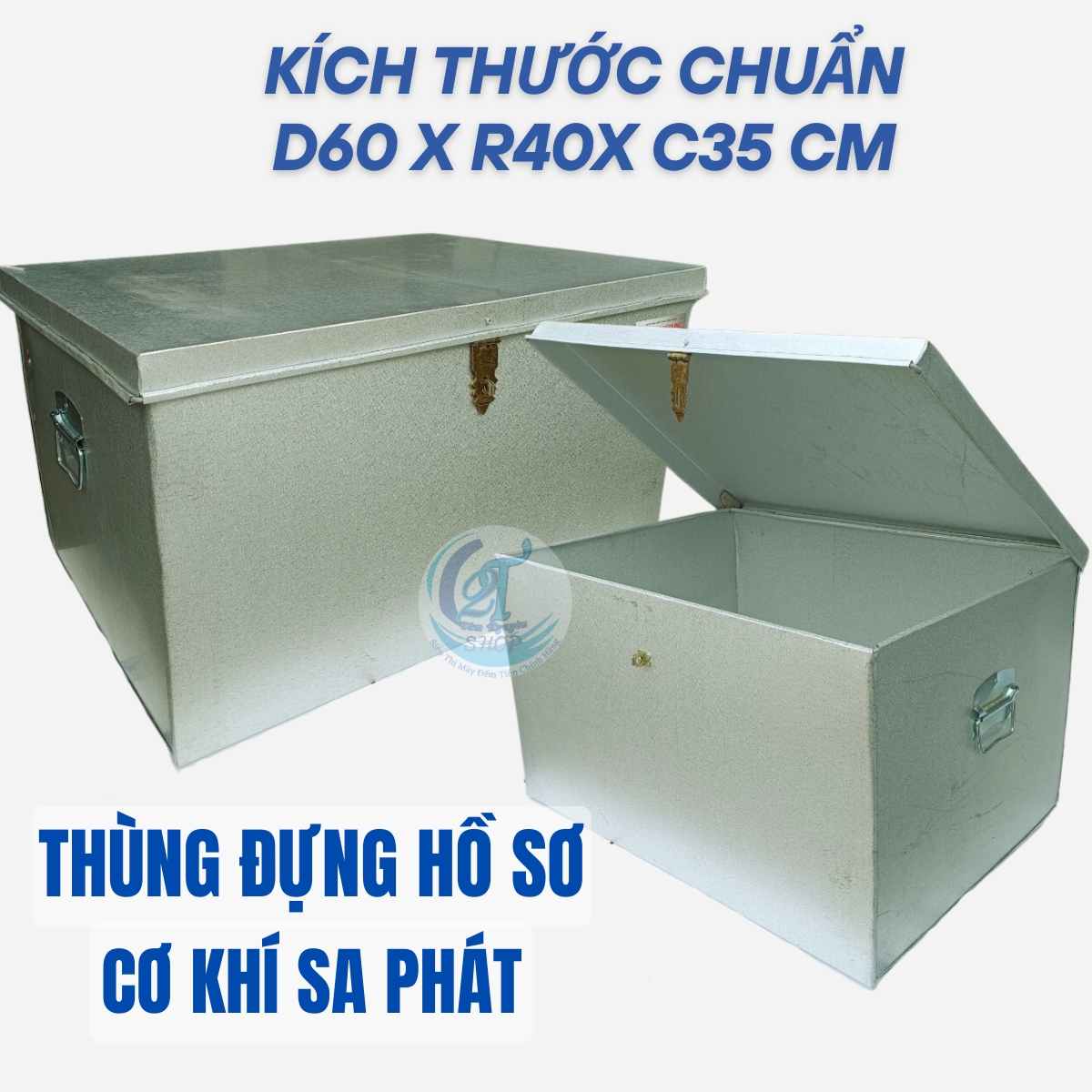 Dimensions 60x40x35. Corrugated iron boxes for documents, paper boxes ...