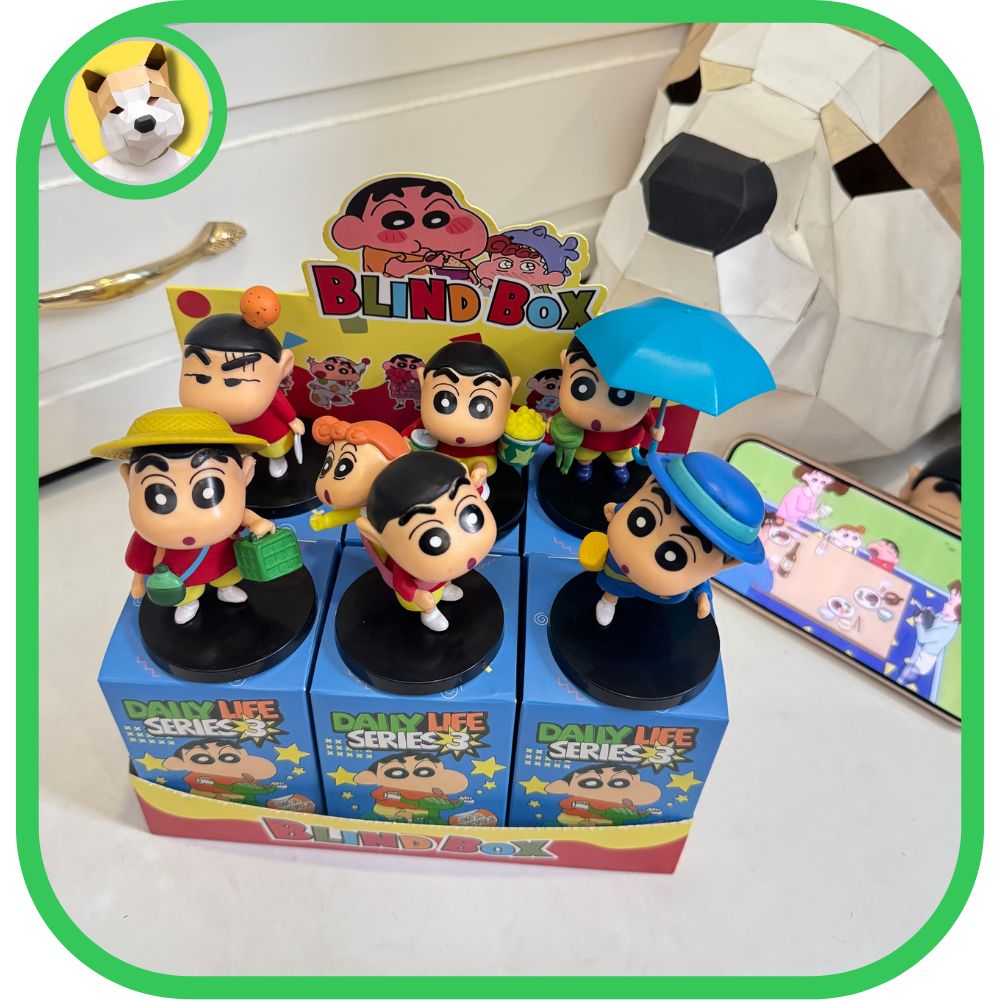 Blindbox Shin Casual Blind Box Cute Shin Daily Shinnosuke Model Beocaz ...