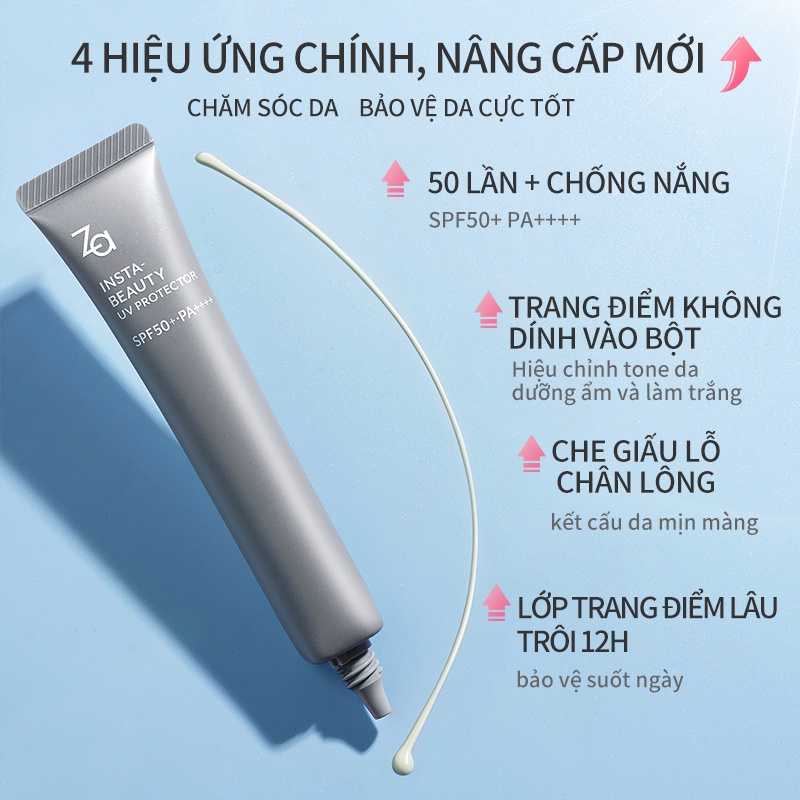 Za Sunscreen SPF50+ PA++++ – Optimal Skin Protection, Moisturizing ...