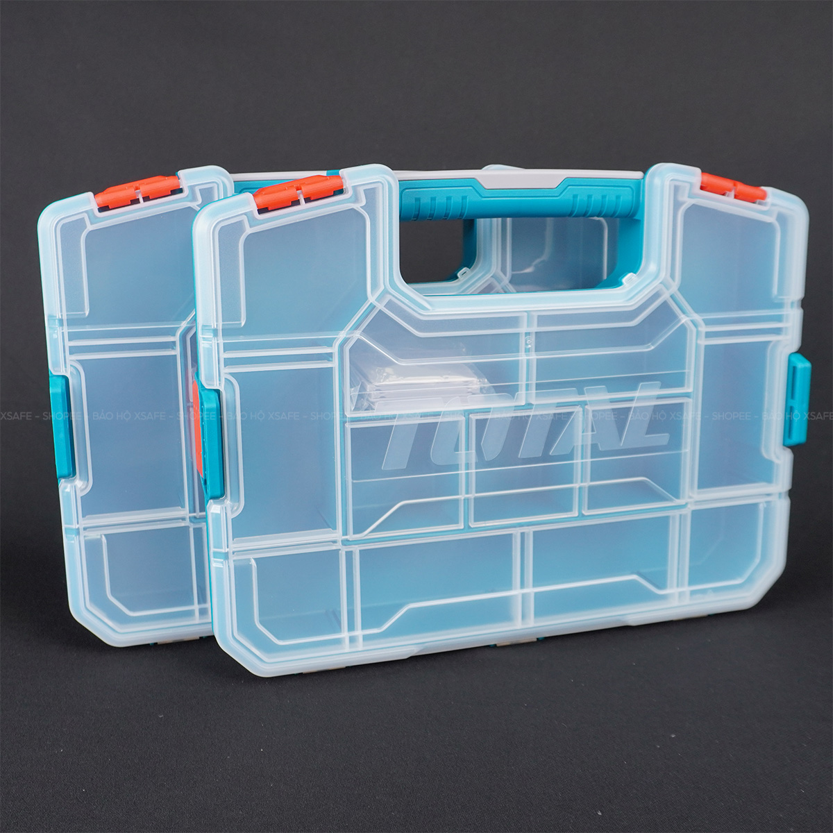 TOTAL 12 inch - 15 inch plastic parts storage box made of PP plastic ...