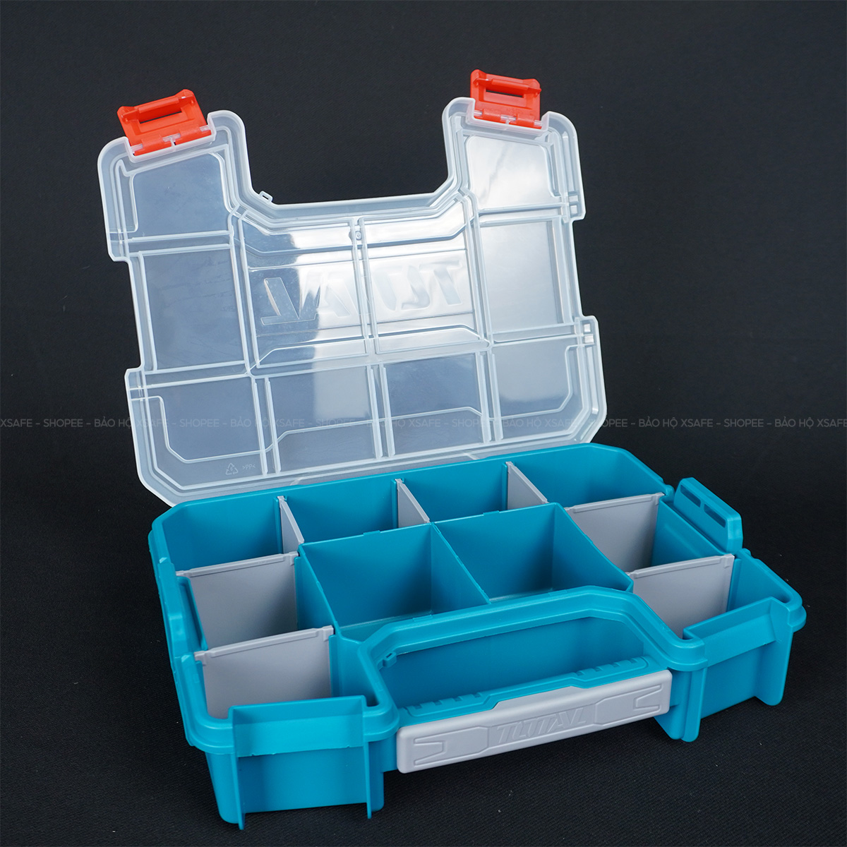 TOTAL 12 inch - 15 inch plastic parts storage box made of PP plastic ...