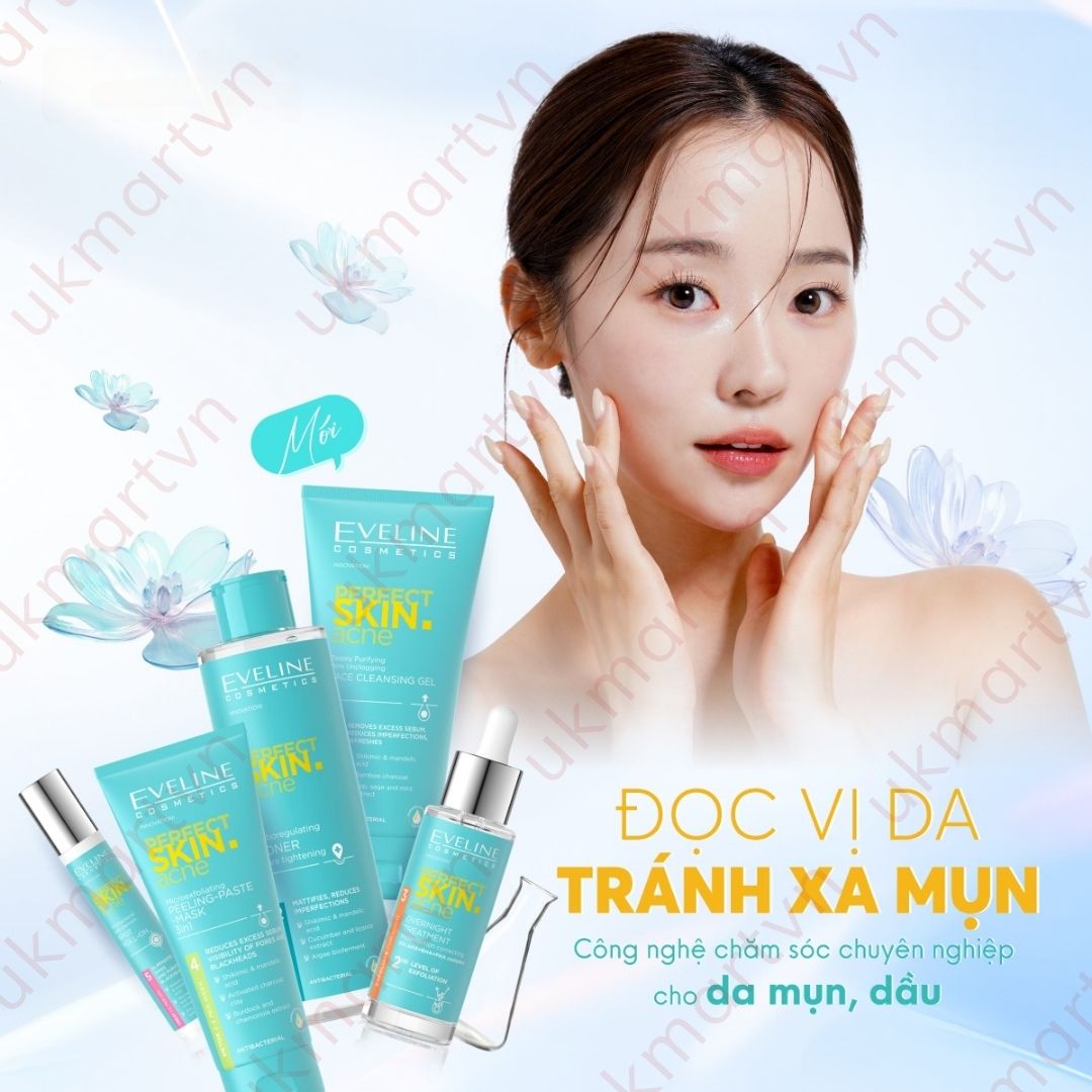 Eveline Perfect Skin Acne anti-Acne roller helps antibacterial, reduces ...