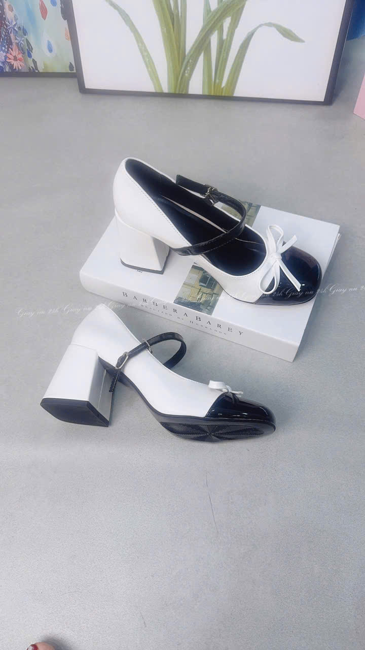 Women's 7 Inch High Heels Made of Soft Leather 1.5 | Shopee Malaysia