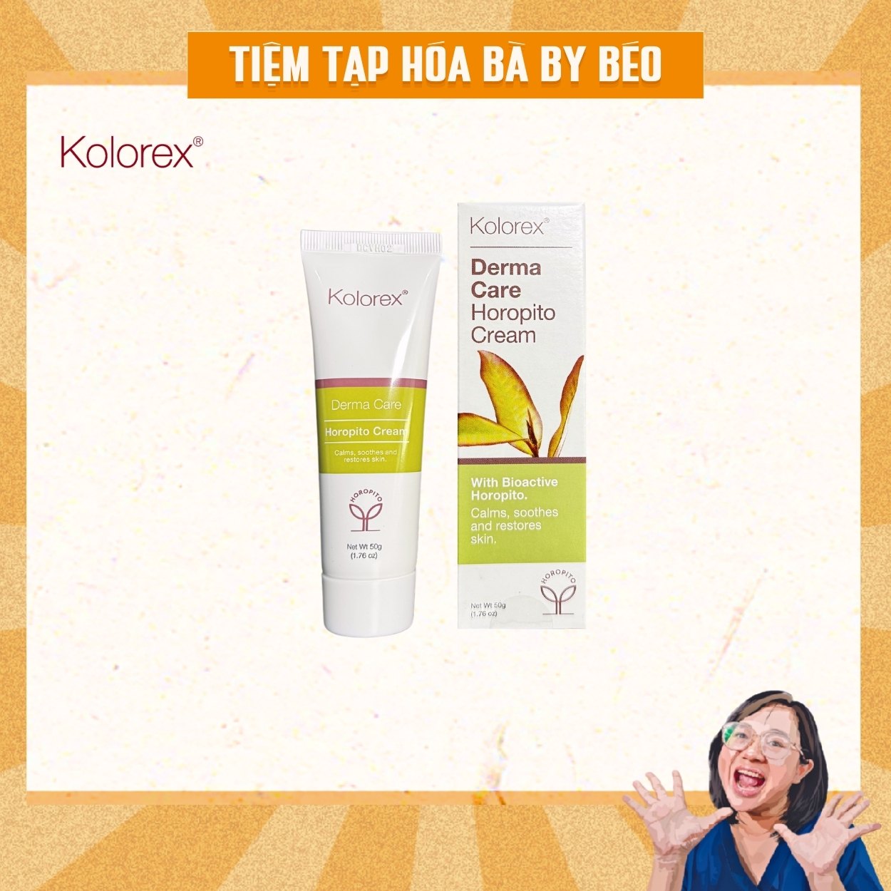 Kolorex Horopito Cream Dr Chubby to control vaginal fungus, tinea ...