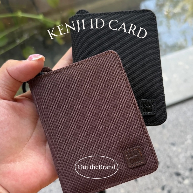 [ Gift Susuwatari ] Kenji じ Canvas ID Wallet - KENJI 2 in 1 Canvas ...