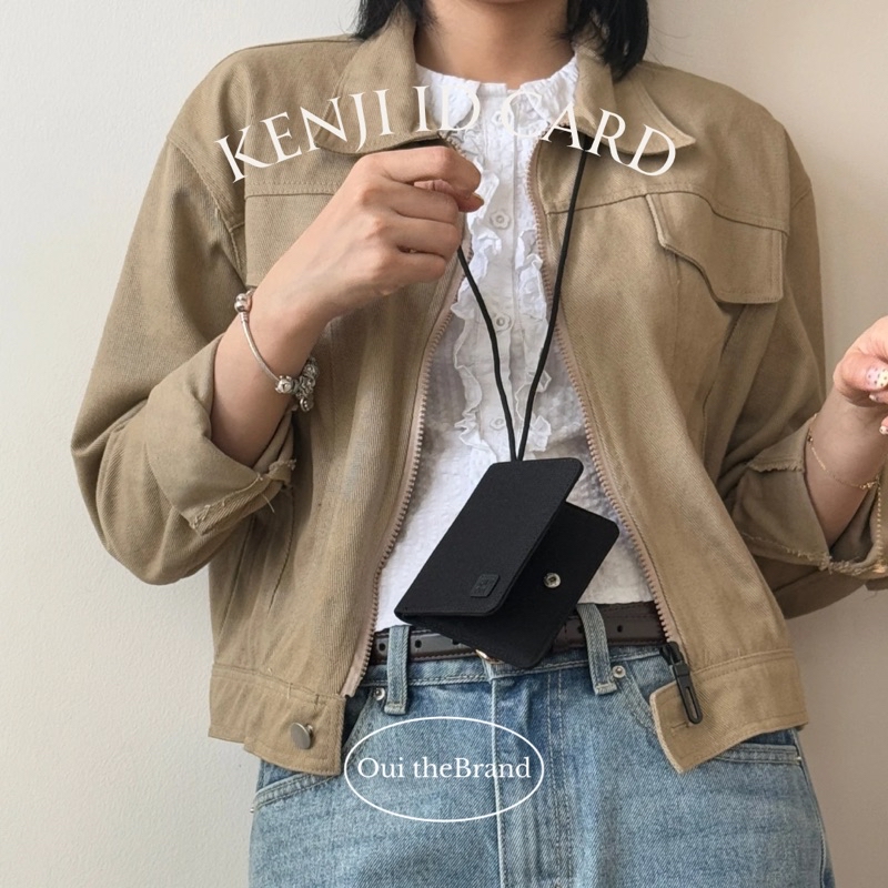 [ Gift Susuwatari ] Kenji じ Canvas ID Wallet - KENJI 2 in 1 Canvas ...