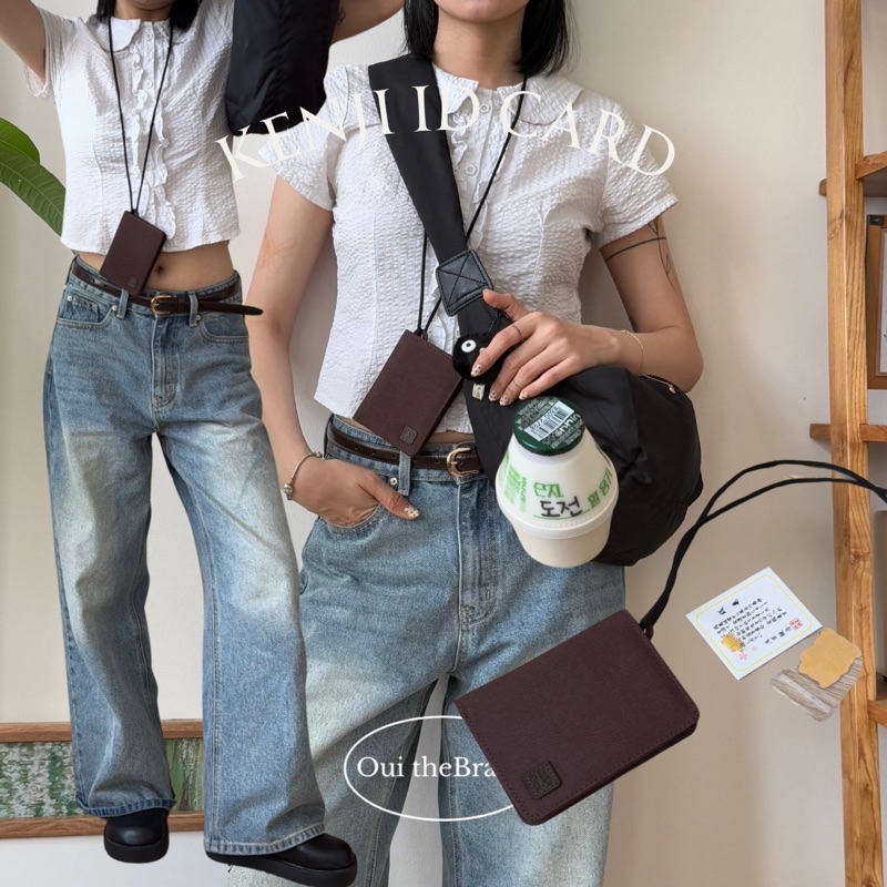 [ Gift Susuwatari ] Kenji じ Canvas ID Wallet - KENJI 2 in 1 Canvas ...