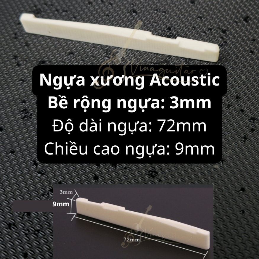 CNC Bone Guitar Horse 6mm 7mm 9mm 10mm Super Flat Used to Lift and ...