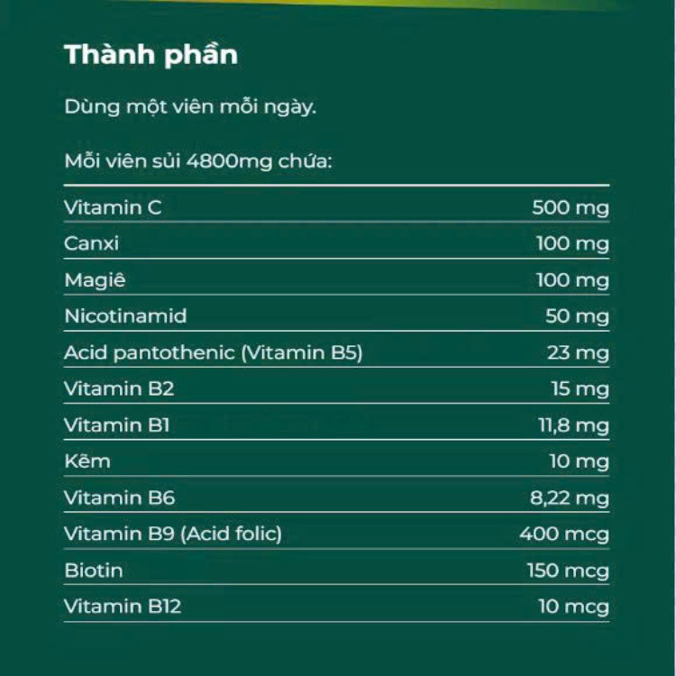Berocca Bayer effervescent tablets supplemented with vitamins and ...