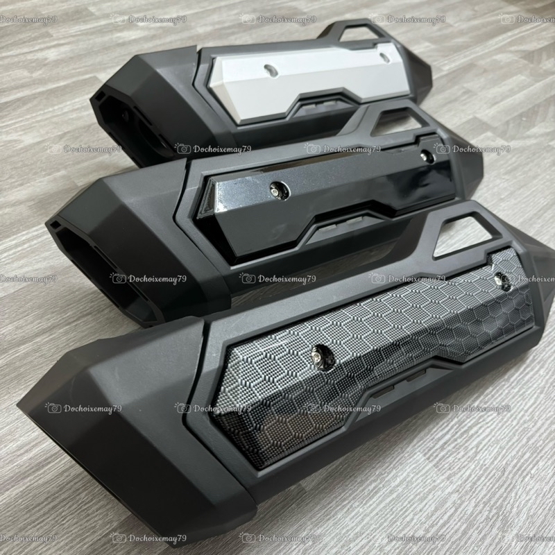 Muffler, exhaust cover for AB 2022 - 2025 ADV model comes with 2 Salaya ...