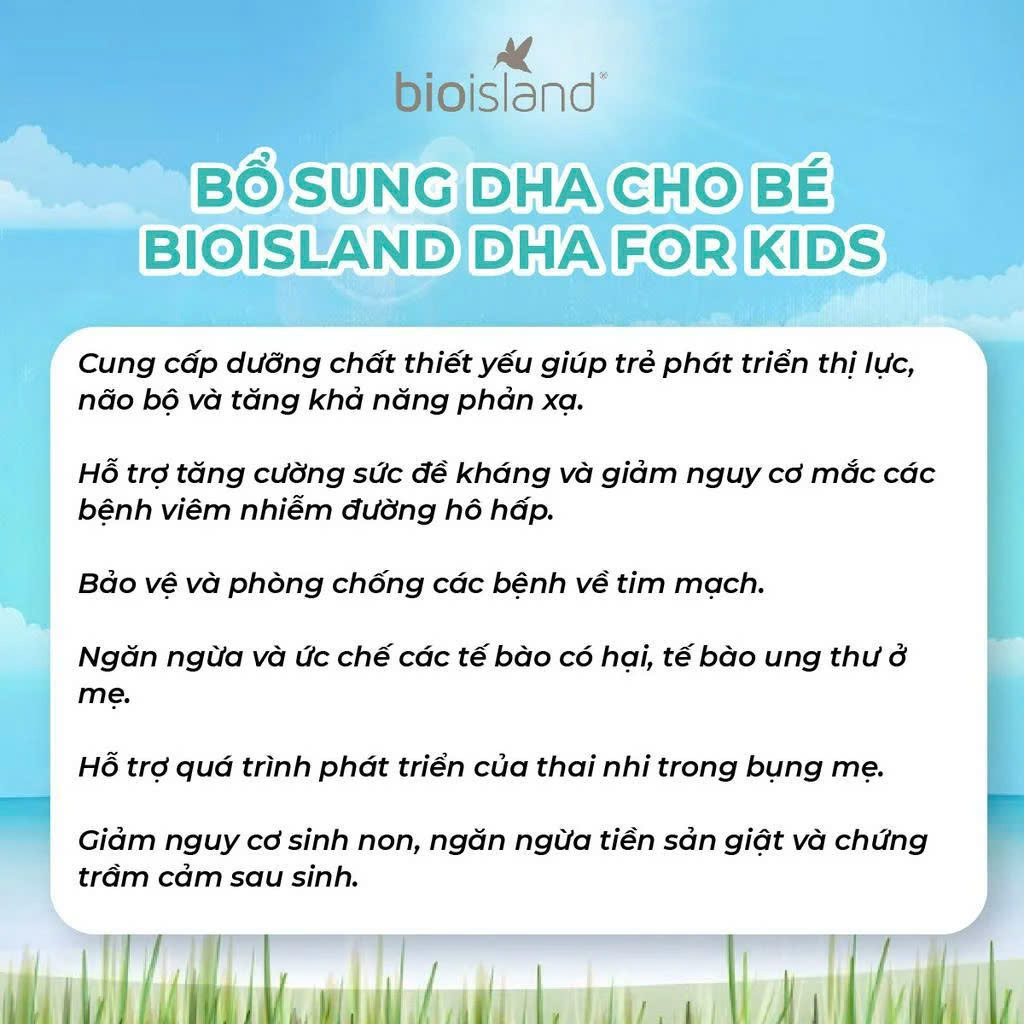 Australian Bio Island for Kids DHA helps increase children's resistance ...