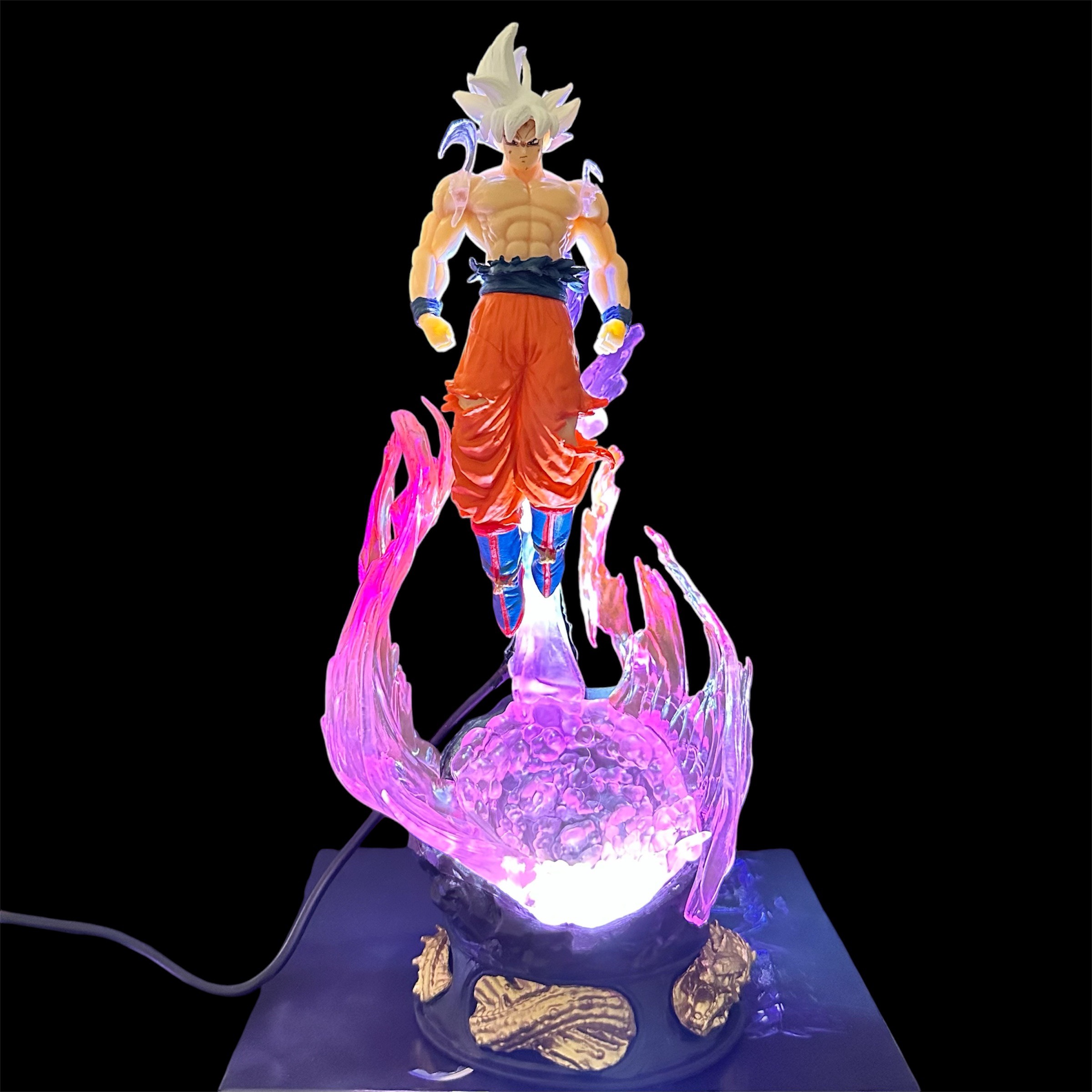 Extremely BEAUTIFUL Infinity Instinct Goku Model, 25 cm tall - Dragon ...