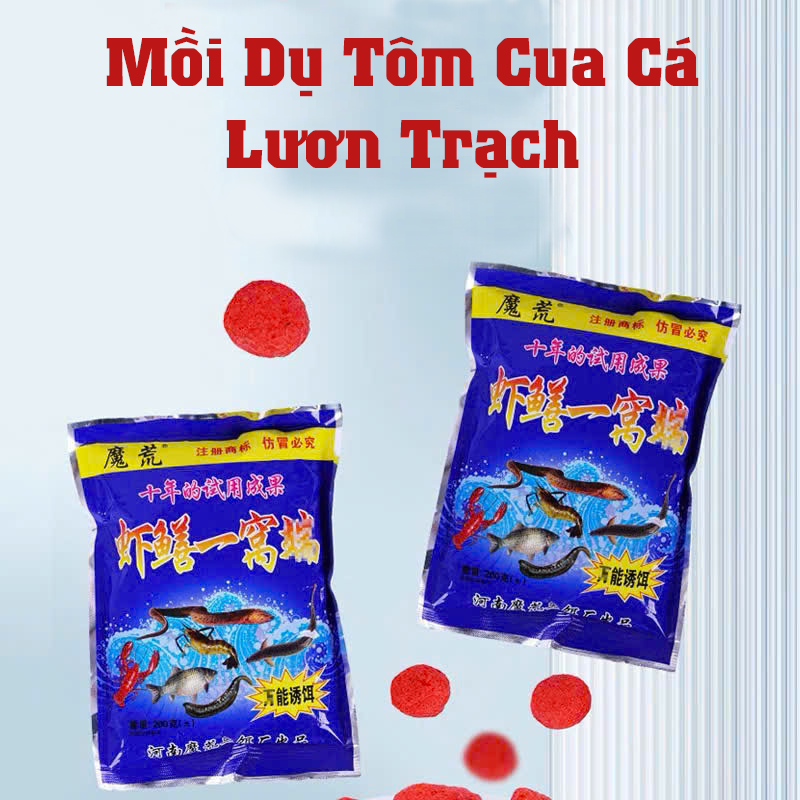 Super Sensitive Shrimp, Crab, Fish, Eel Trach Bait - 150 Large Pack ...