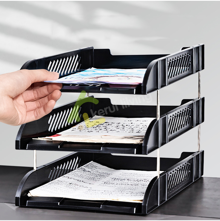 Kwai neat file shelf, convenient office document shelf, file storage ...