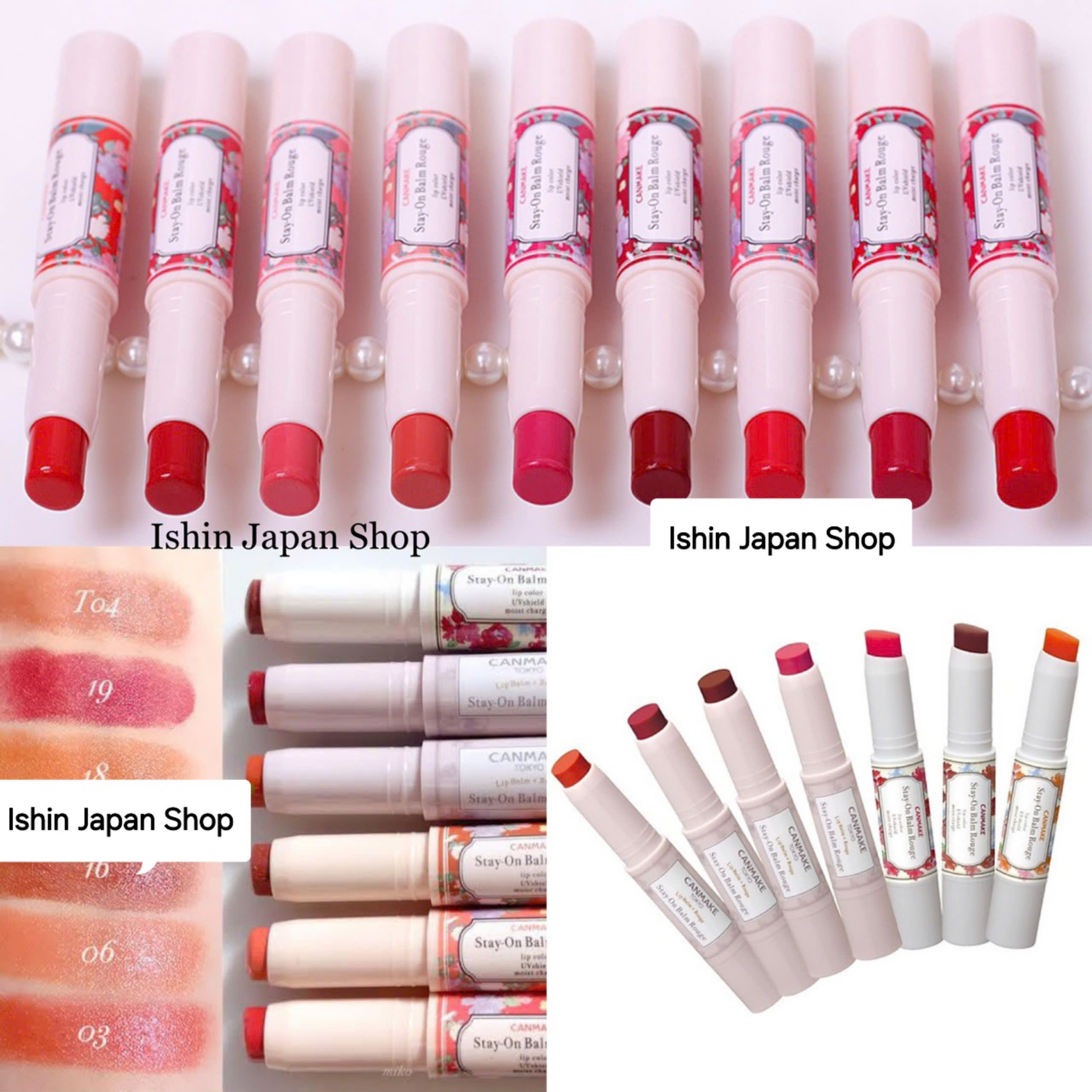 Canmake Stay-On Balm Rouge Japan | Shopee Malaysia