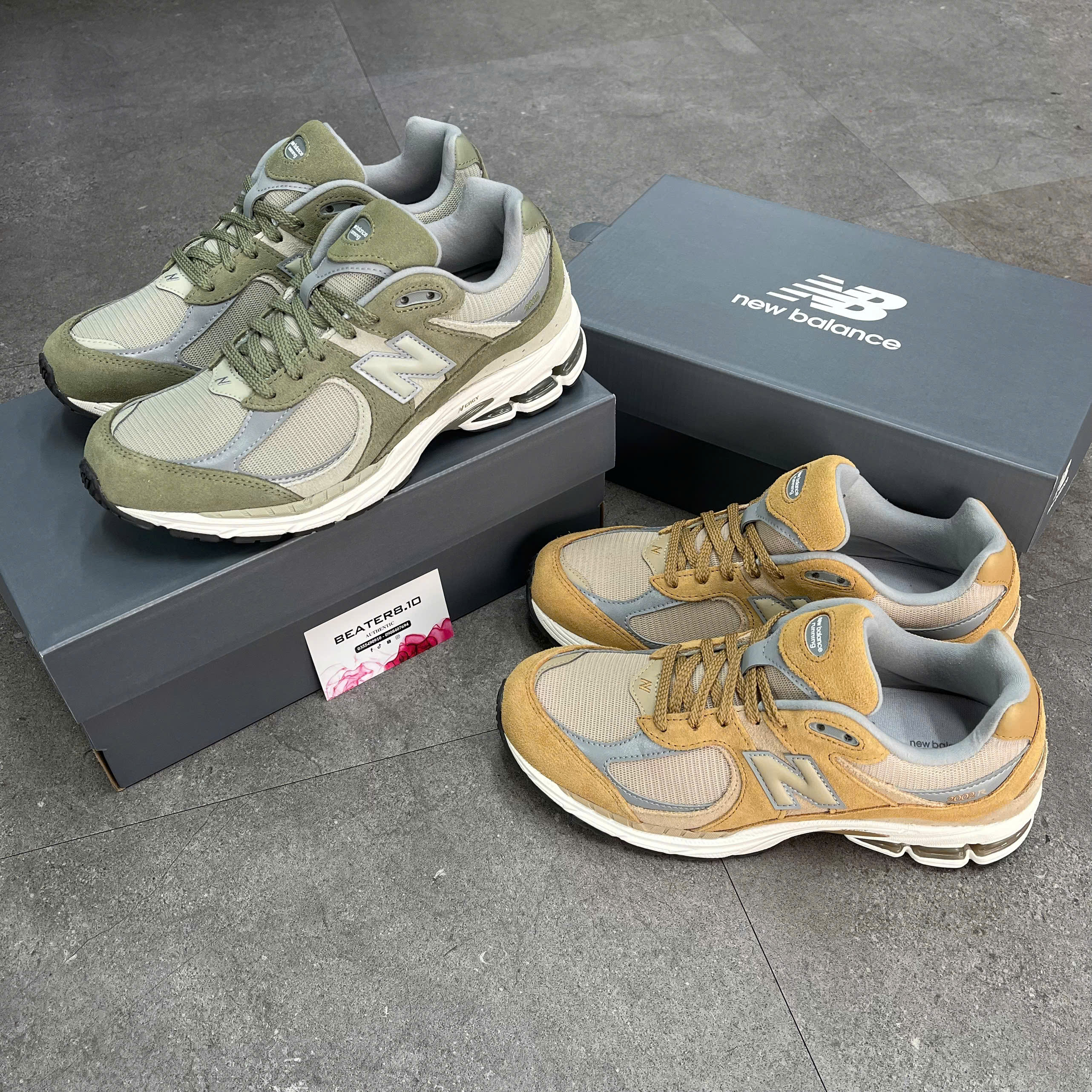 [GENUINE] New BALANCE 2002R Olive Gray / Wheat Tan SHOES - M2002RCA - M2002RCE | Shopee Malaysia