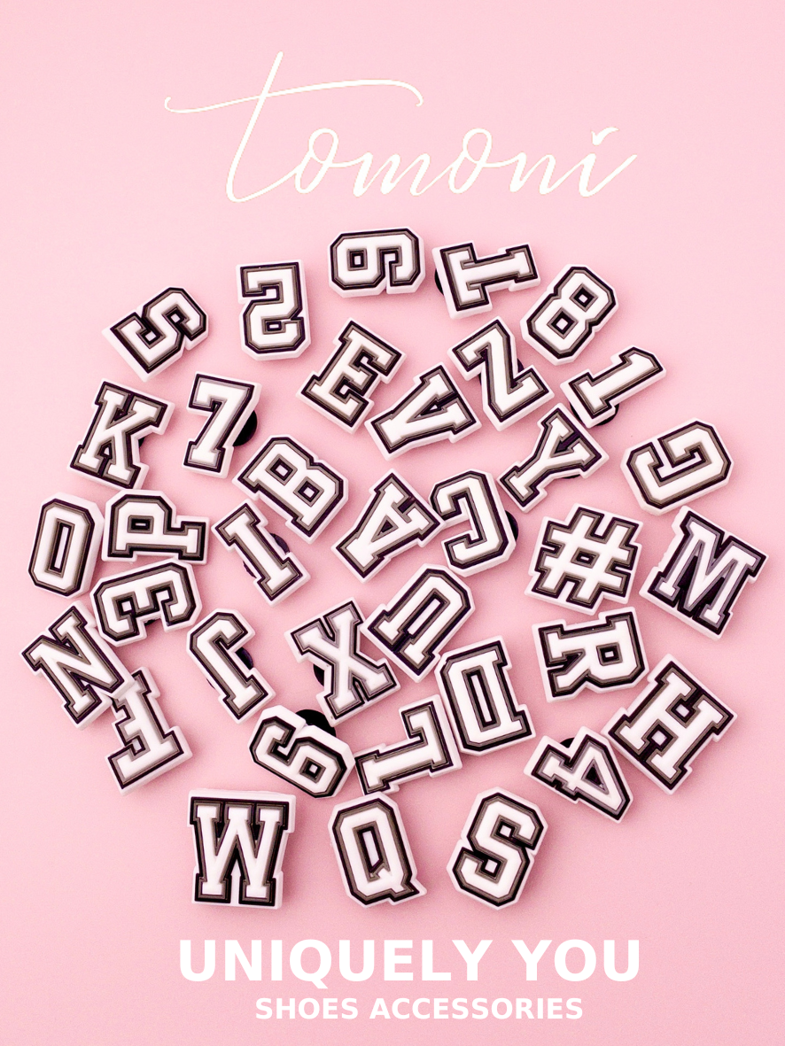 Tomoni Letter and Number Slipper Sticker HQ09 | Shopee Malaysia