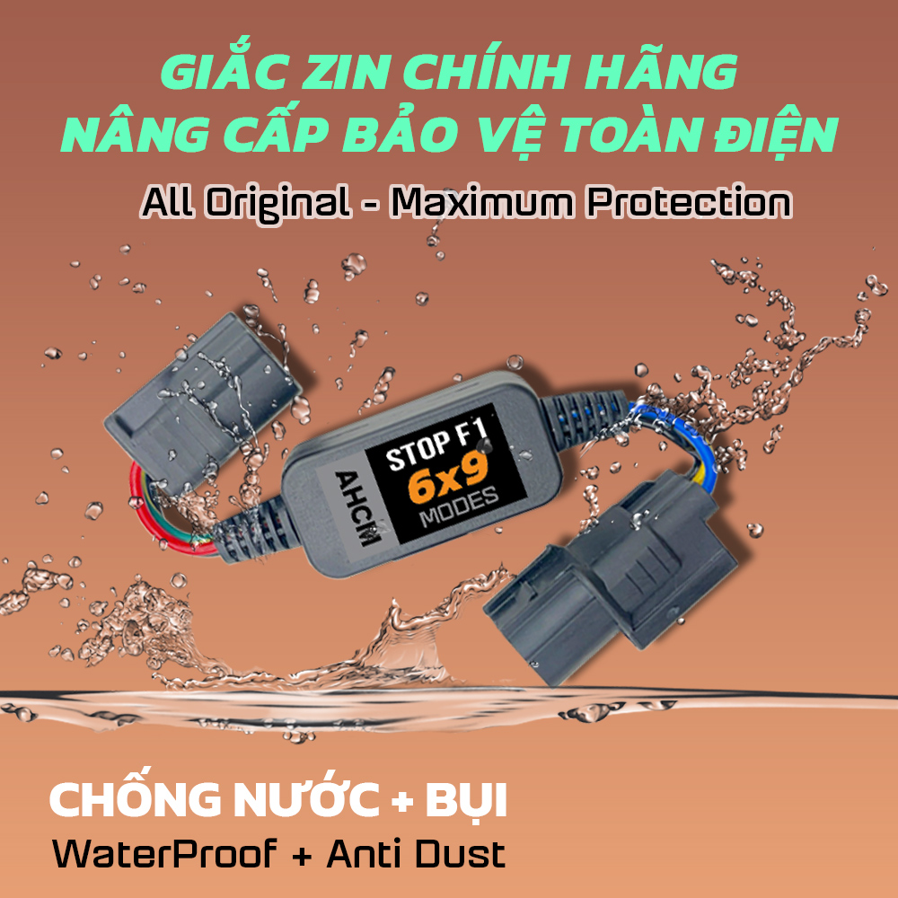 Vario - [MULTI 6x9] Circuit set with built-in F1 stop flasher with many ...