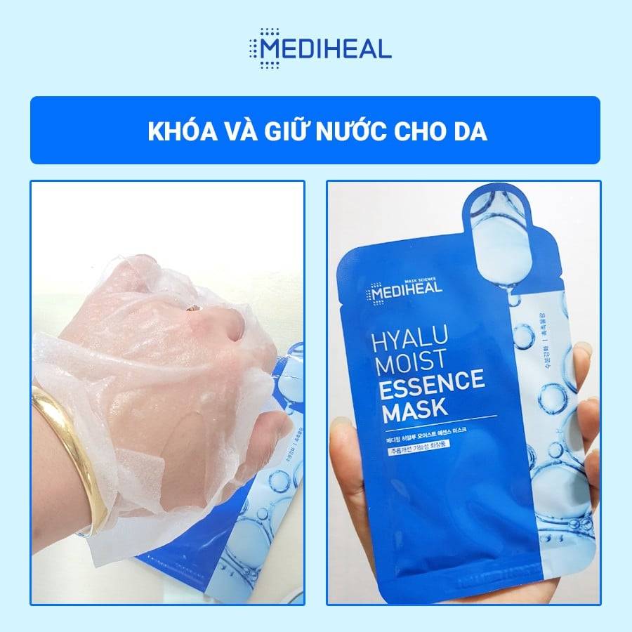 Mediheal Hyalu Moist Essence Mask 20Ml | Shopee Malaysia