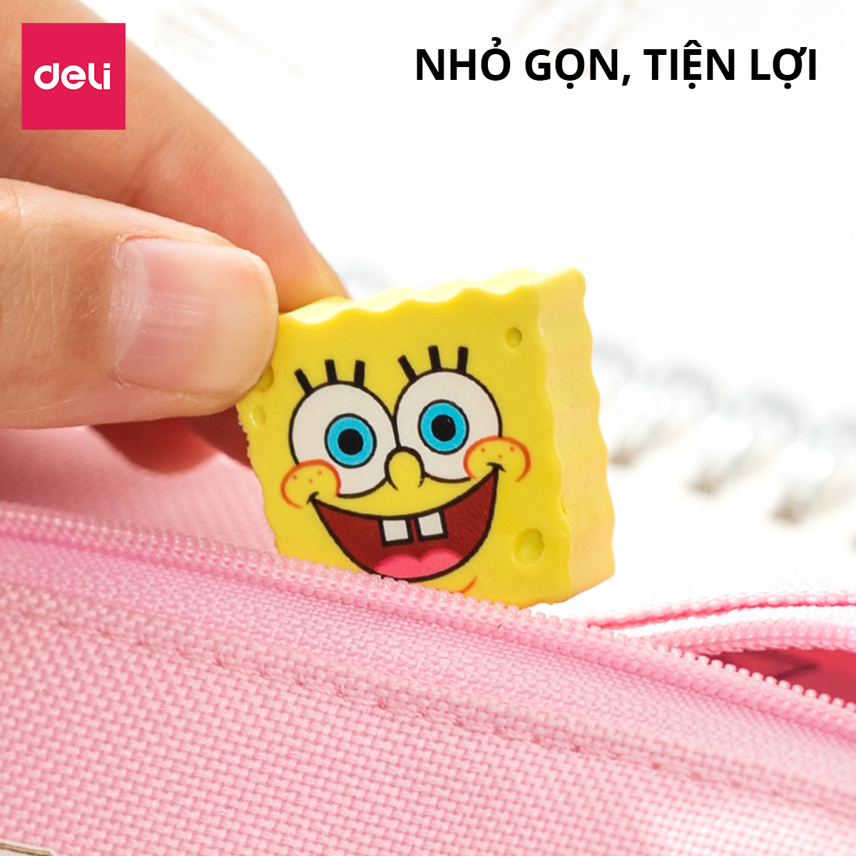Set of 2 Cute SpongeBob Deli Eraser Erasers with Few Crumbs and No ...