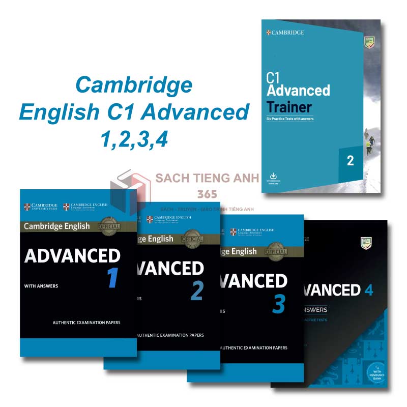 Book - Cambridge English - C1 Advanced Trainer,1,2,3,4 - with mp3 audio file | Shopee Malaysia
