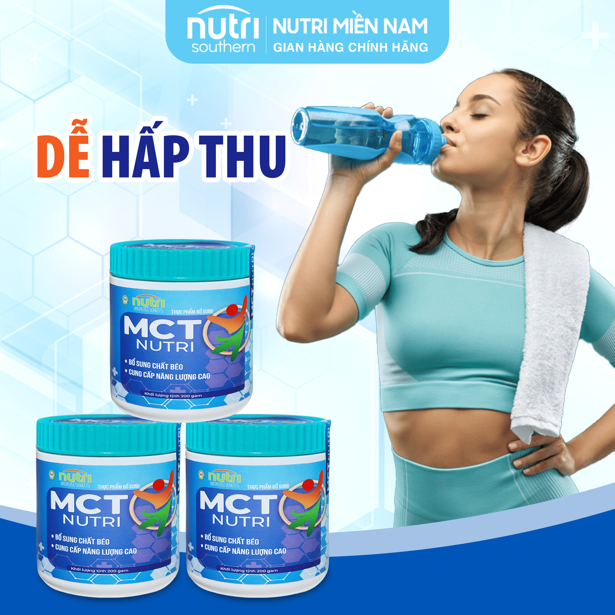 Healthy Fat MCT NUTRI for People with Poor Fat Absorption, Underweight ...