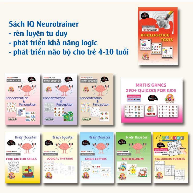 Iq Neurotrainer Book - 456 Sudoku Puzzles, Neurotrainer Logical ...