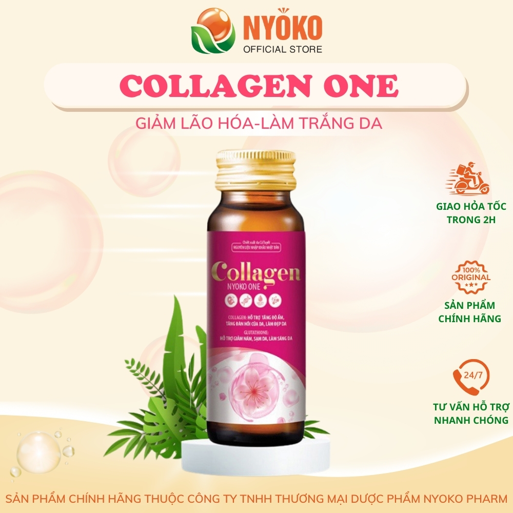 Combo of 2 boxes of NYOKO PHARM hydrolyzed collagen water with cod skin extract to rejuvenate ...