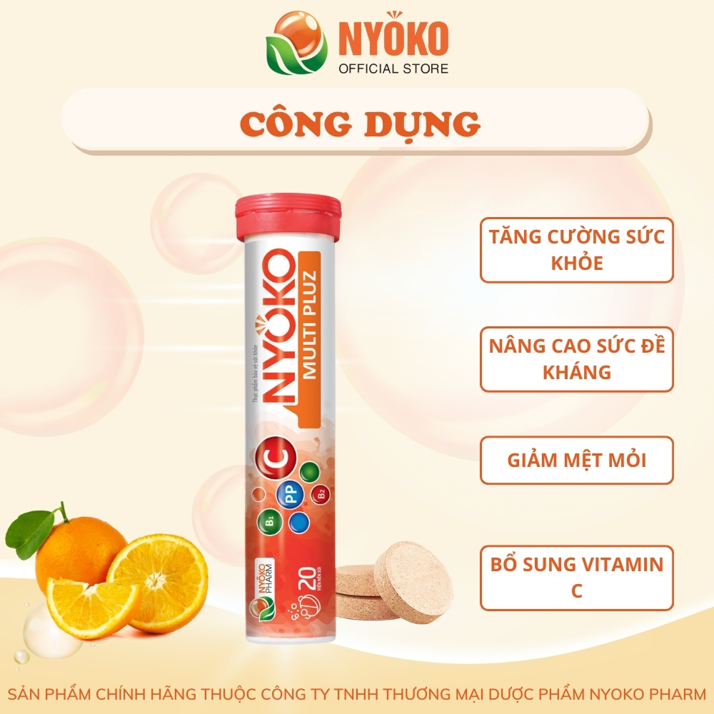 4 tubes of effervescent vitamin multi pluz with ginseng extract to increase the body's ...