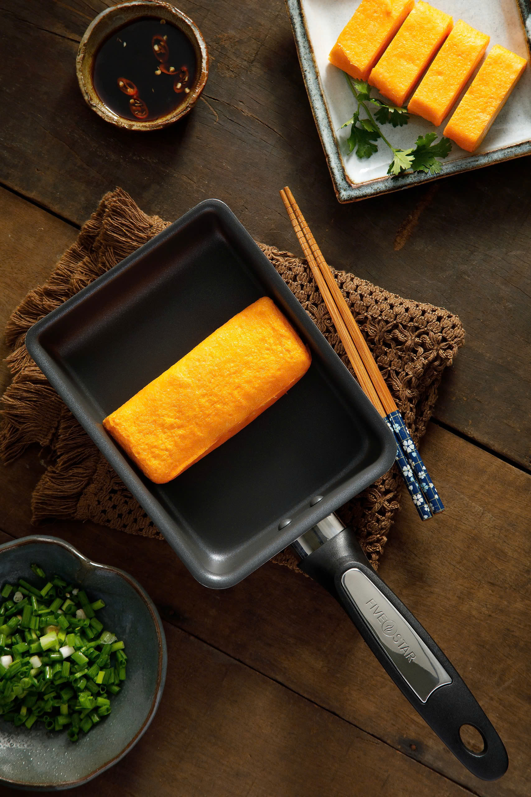 Fivestar PLUS rectangular non-stick pan 14 cm for all types of stoves ...