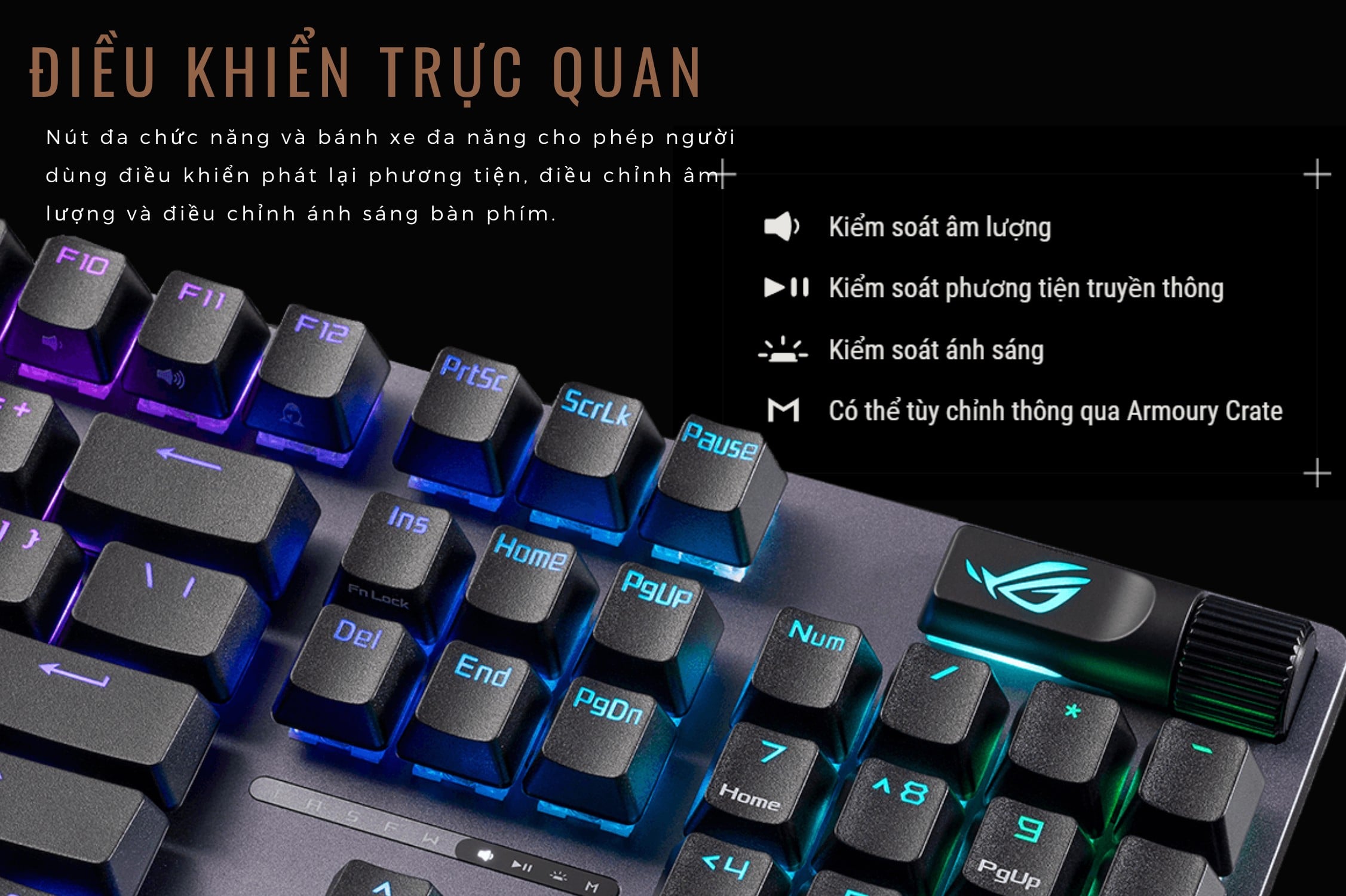 Asus ROG Strix Scope II NX Mechanical Keyboard (ROG NX Switch / Aura ...