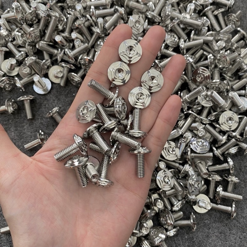 304 stainless steel star 5li15 fairing-style screws mounted on fairings ...