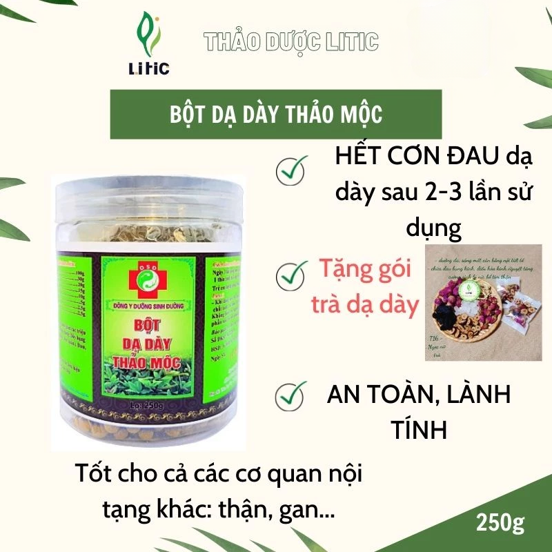 Litic herbal stomach powder 250g effectively improves stomach and ...