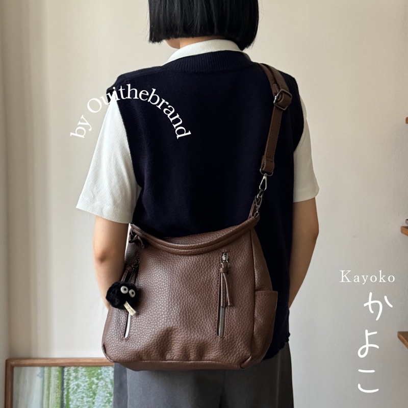 [ Free Charm ] Kayoko Ιこ Hobo Bag - KAYOKO Leather Hobo Bag ...