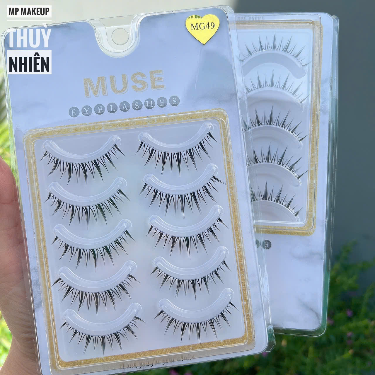 MG49/ Muse ribbed eyelashes for brides | Shopee Malaysia
