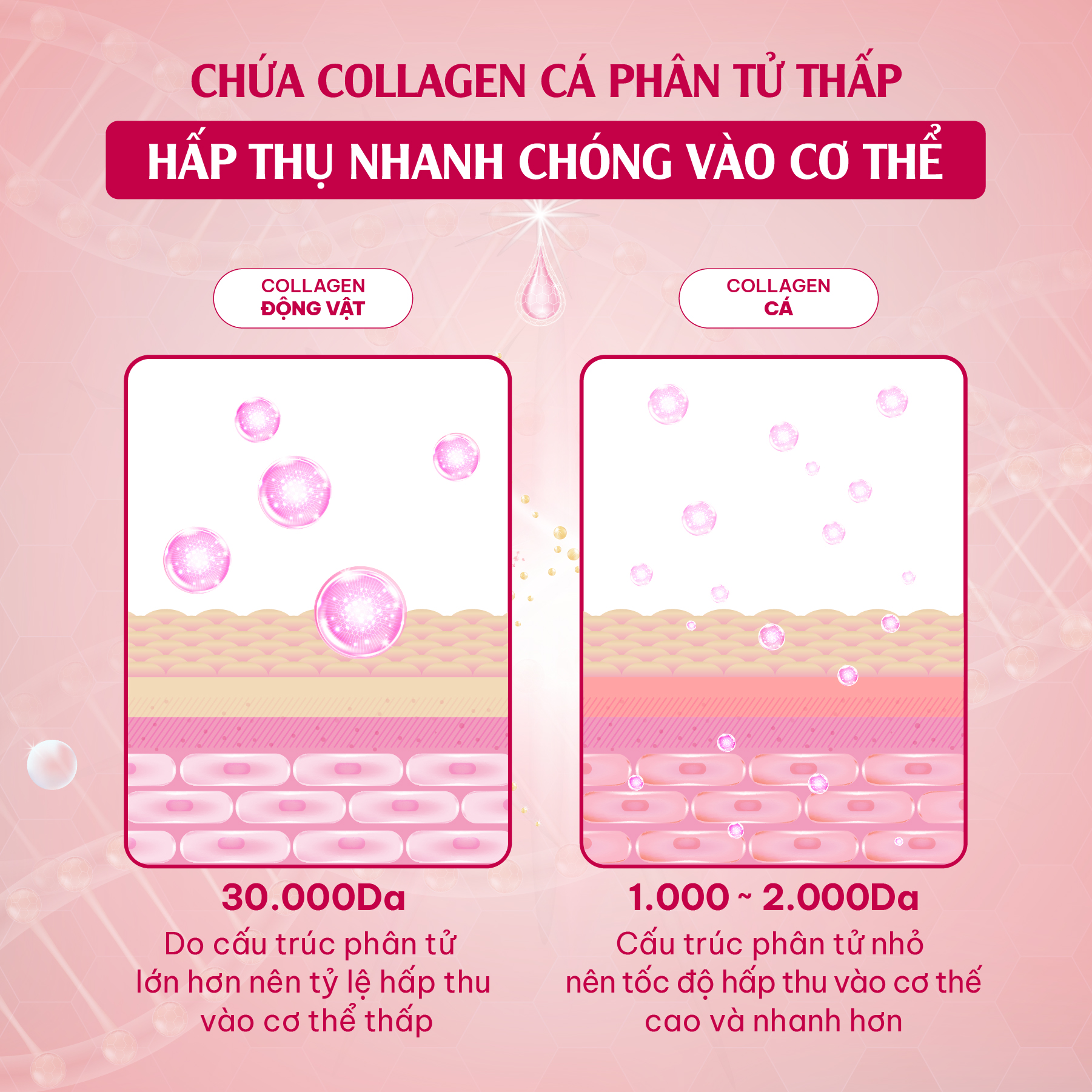 Skin beauty Combo Collagen red pomegranate Glutathione and red mint ...