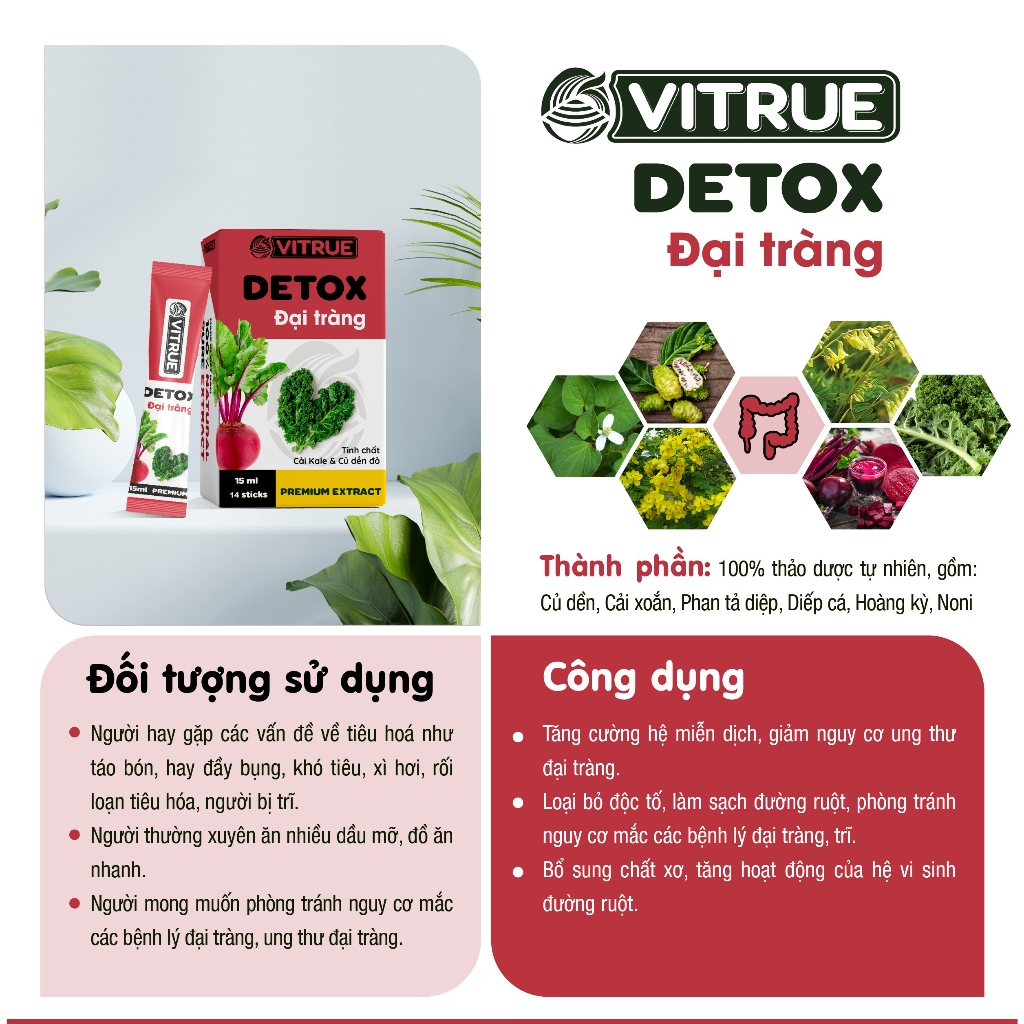 Vitrue Detox Colon Detox enhances fiber, helps reduce constipation ...