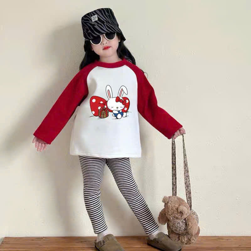 Long-sleeved autumn-winter clothes for girls from 8kg to 20kg | Shopee ...