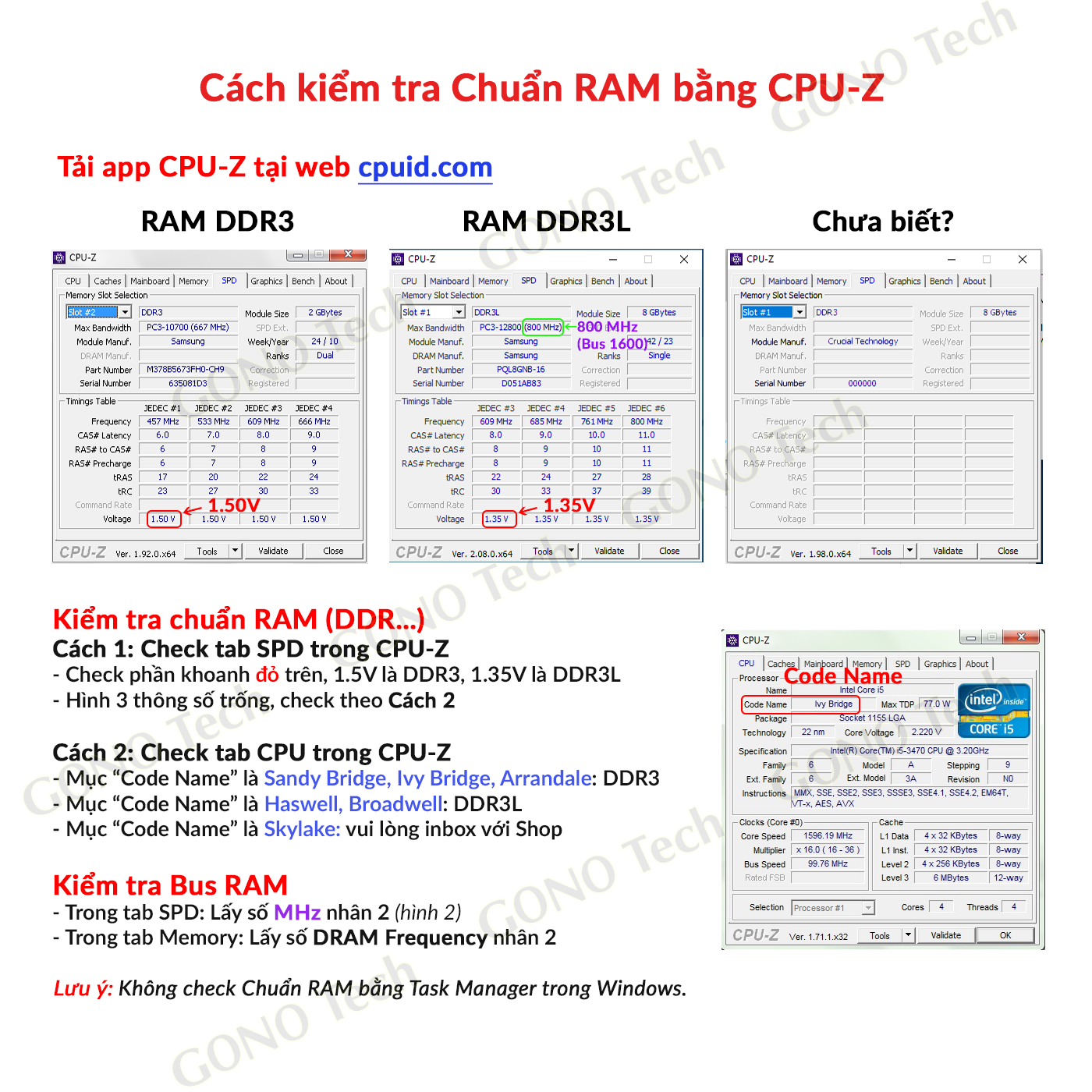 Laptop RAM DDR3 DDR3L 4Gb 8Gb Bus 1333 1600MHz Samsung SK hynix Crucial Micron PC3-10600 PC3L ...