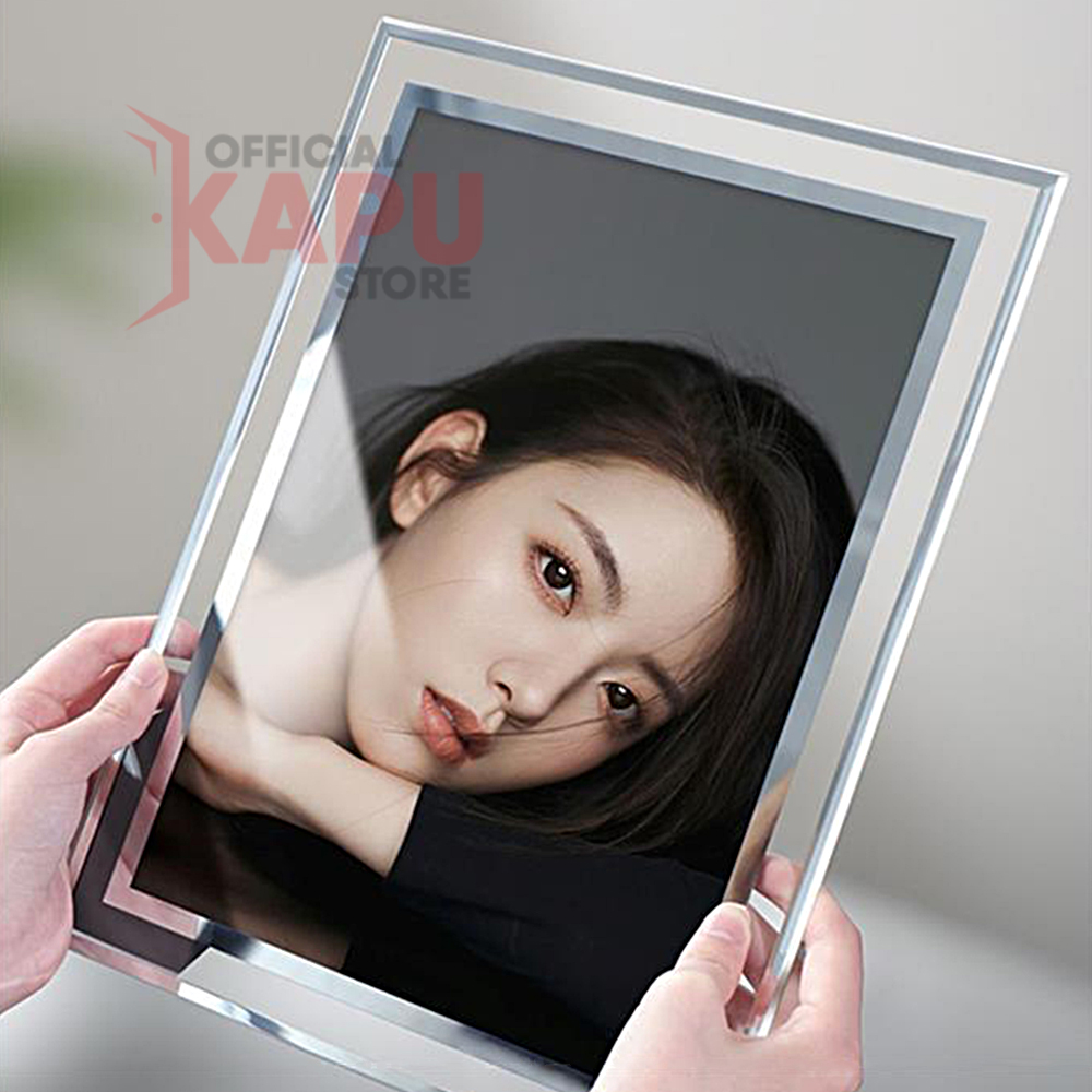 Overflow Glass Desktop Photo Frames of Many Sizes 5 Inch - A4, Vertical ...