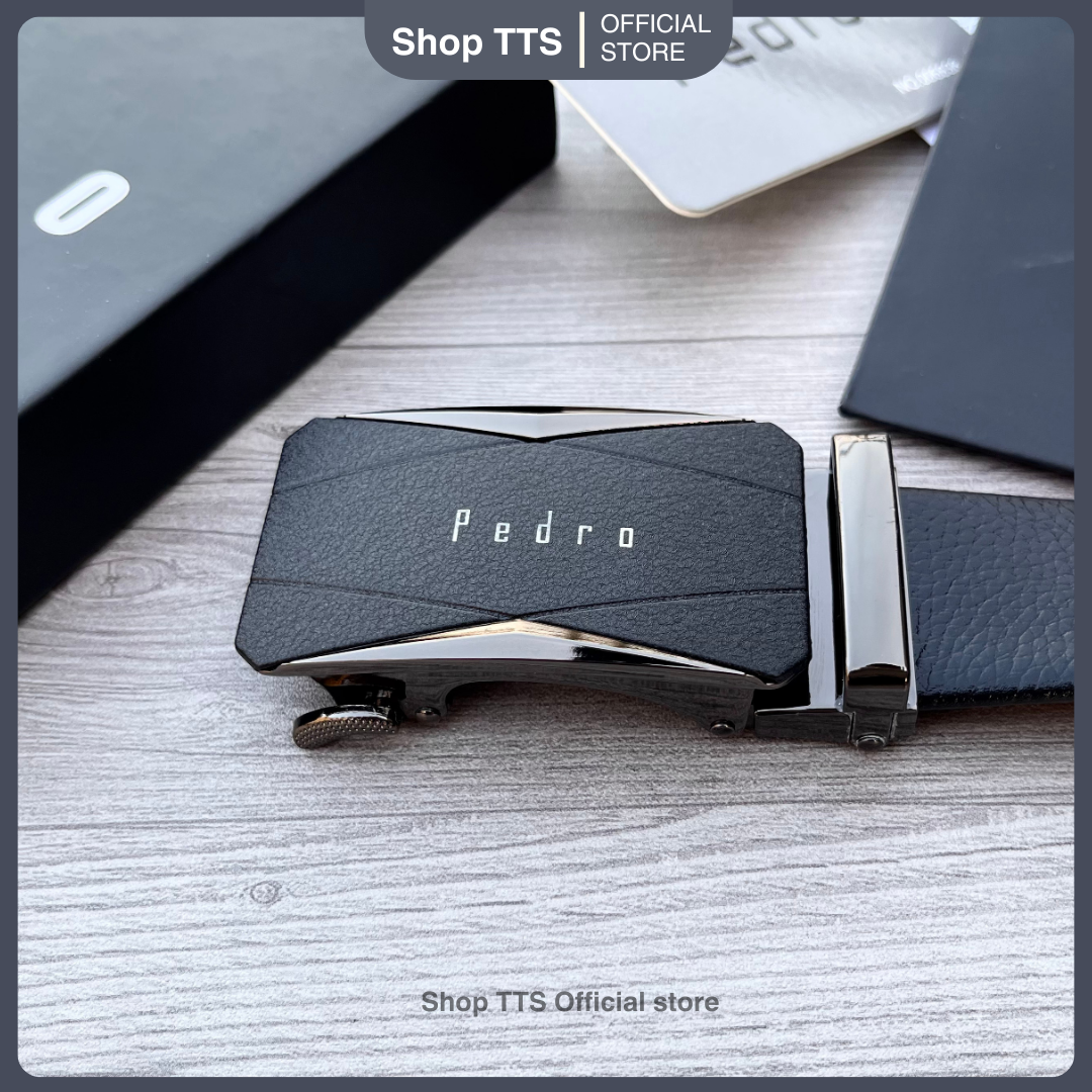 Pedro Men's Leather Belt Full Box With Paper Handbag | Shopee Malaysia