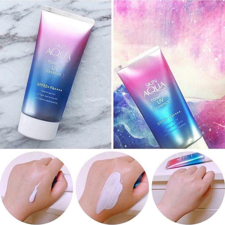 Skin Aqua Sunplay Skin Aqua Tone Up Uv Sunscreen 80gram Genuine | Shopee Malaysia
