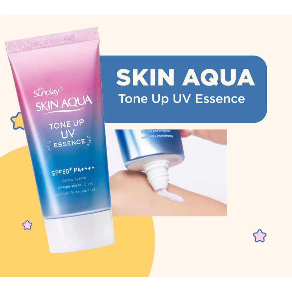 Skin Aqua Sunplay Skin Aqua Tone Up Uv Sunscreen 80gram Genuine ...